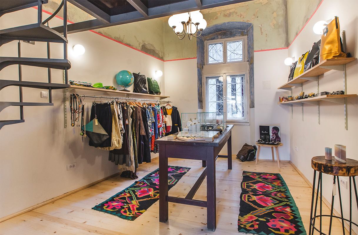 enterijer butika – Gradnja