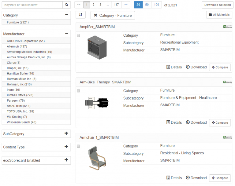 SmartBim: Biblioteka besplatnih modela za Revit – Gradnja