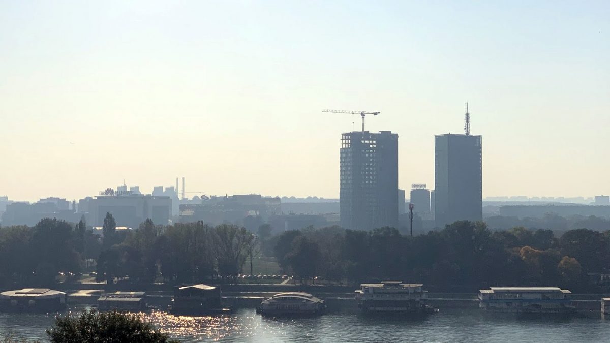 Ušće: Priča o dve kule – Gradnja