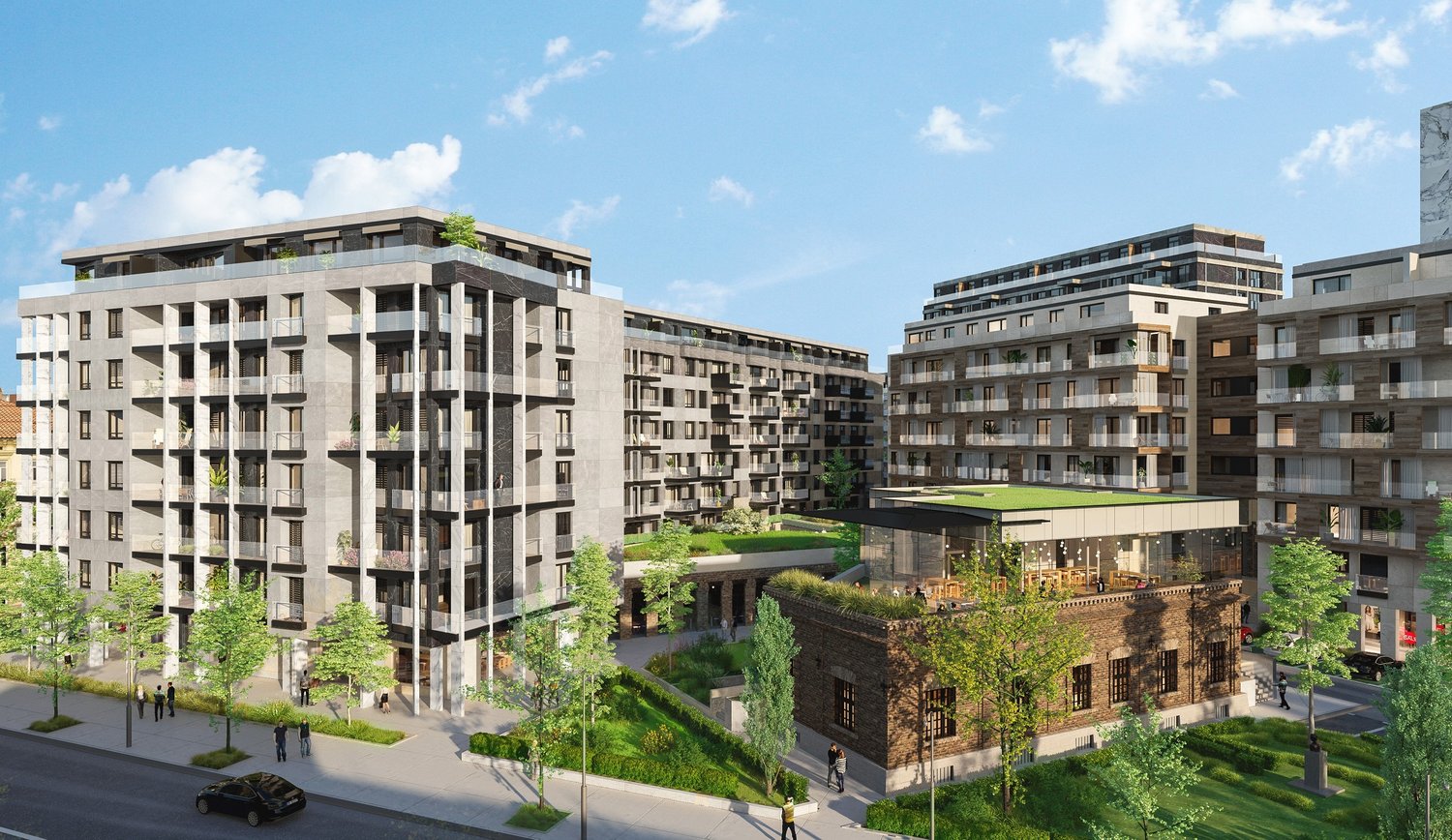 Novi Dorćol: Novo stambeno naselje u centru Beograda koje poštuje ...