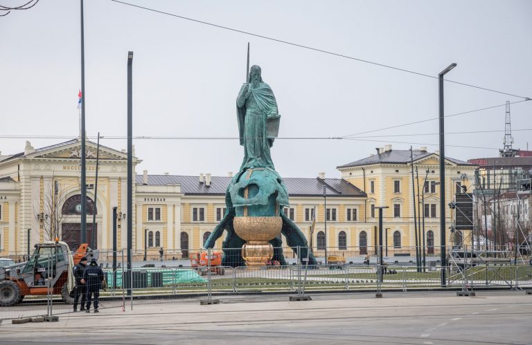 Sve što treba da znate o spomeniku Stefanu Nemanji - Gradnja
