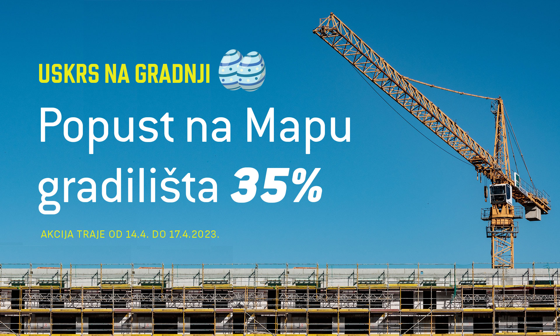 Uskrs na Gradnji: Popust na Mapu gradilišta 35 posto - Gradnja