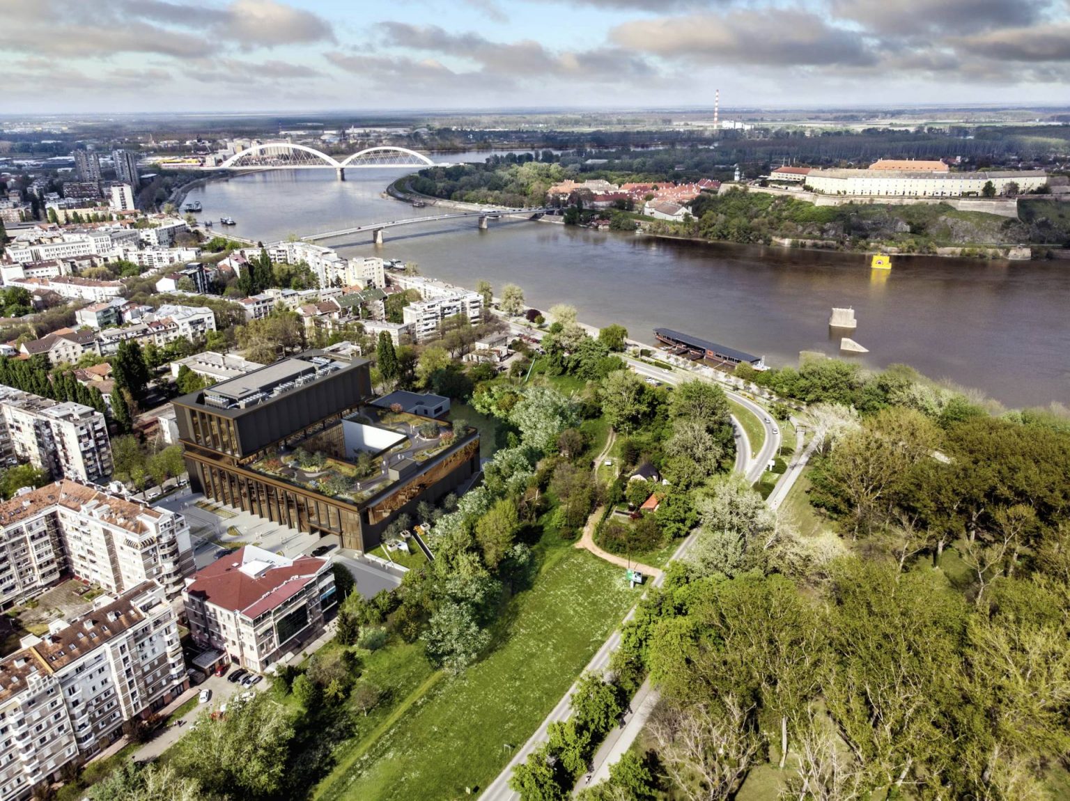 Novi renderi Epic Games i 3Lateral kampusa u Novom Sadu. Izgradnja do kraja 2025. godine - Gradnja