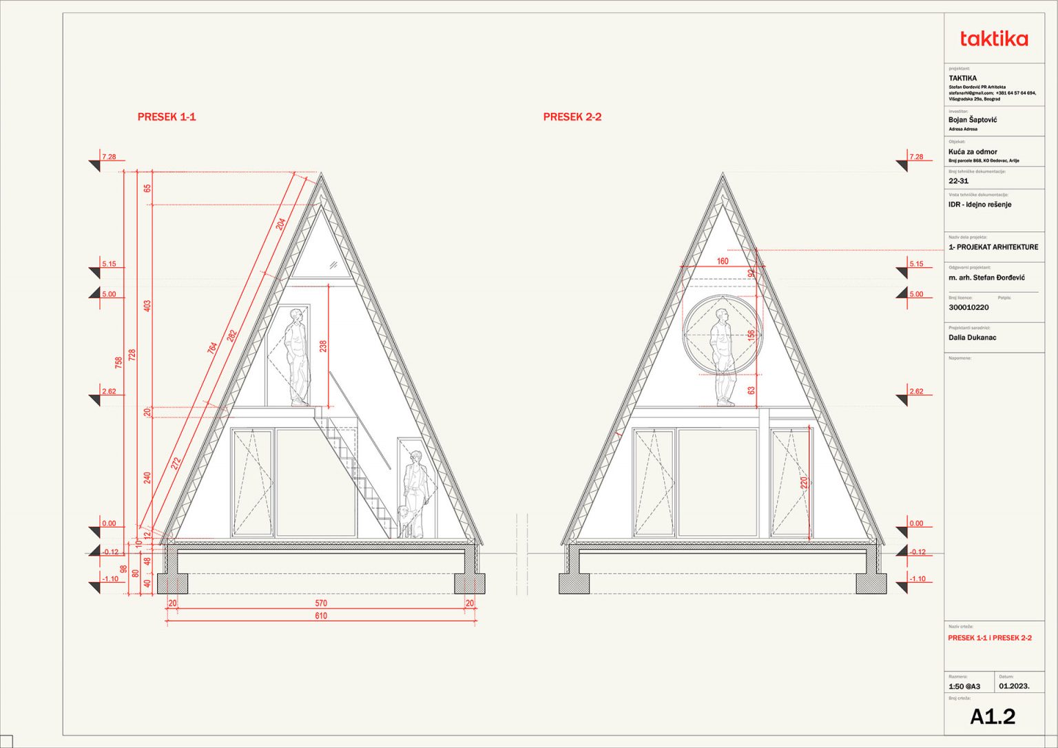 A-frame montažna kuća po ceni porodičnog automobila – Gradnja