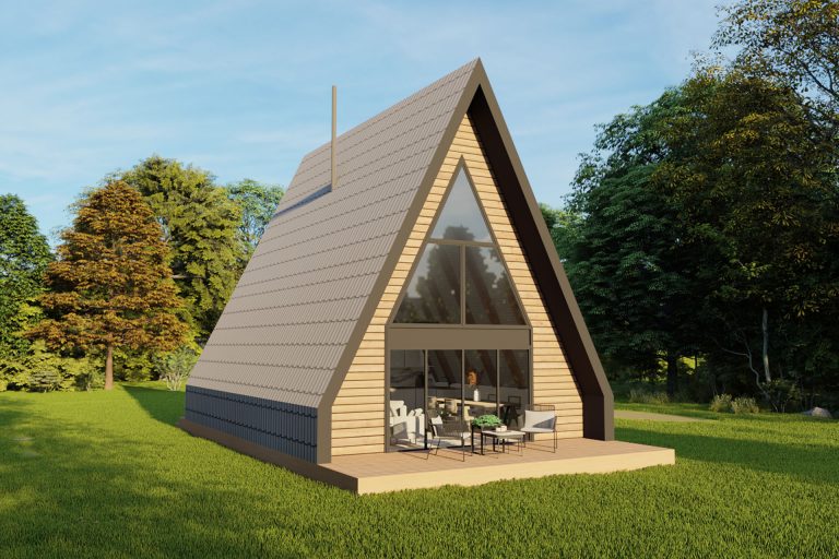 A-frame montažne kuće – Kako se grade i koji modeli postoje – Gradnja