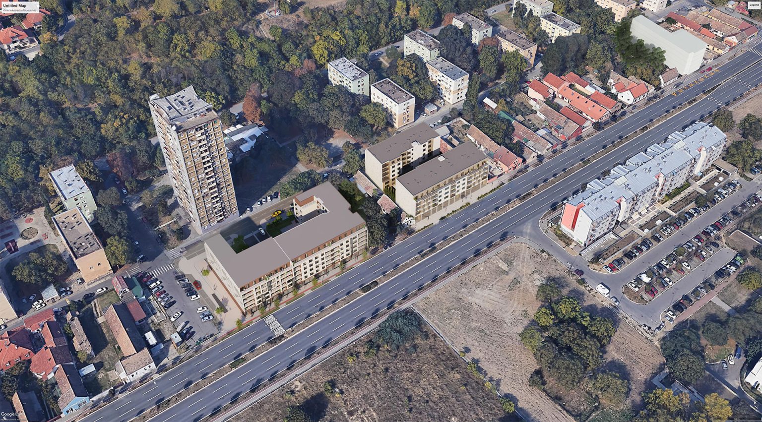 U Vojvođanskoj ulici na Novom Beogradu planira se još jedna zgrada ...
