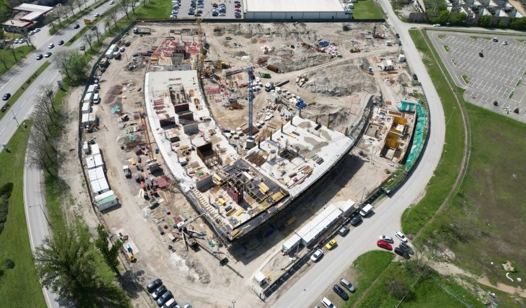 Gradilište Delta Iron: U toku armirano-betonski radovi na poslovnom ...